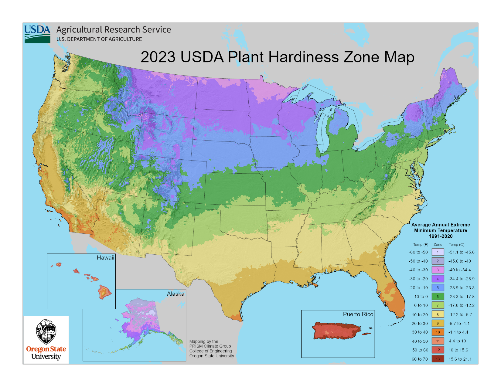 Israel Planting Zones